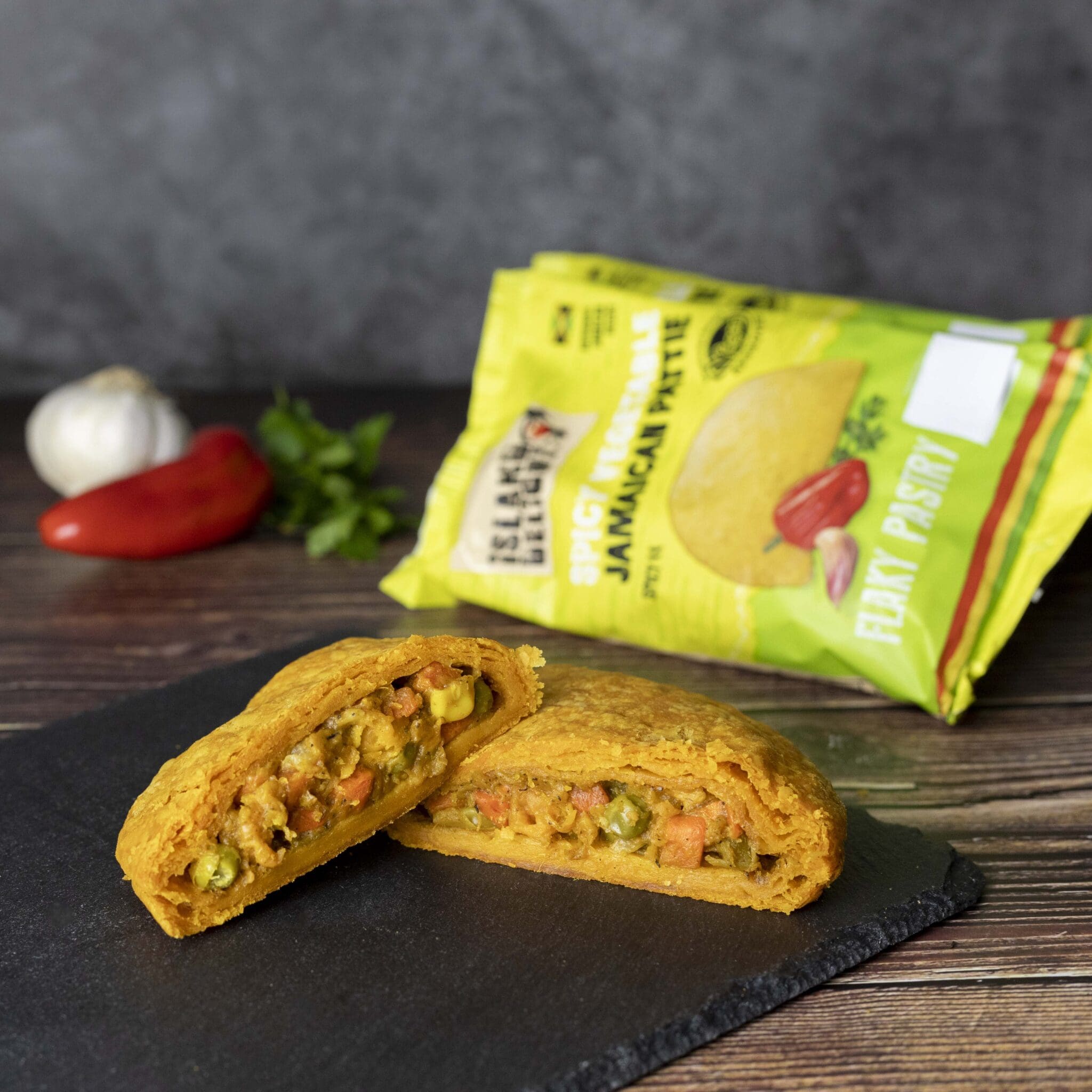 Spicy Vegetable Pattie | Island Delight | Delicious Jamaican Patties